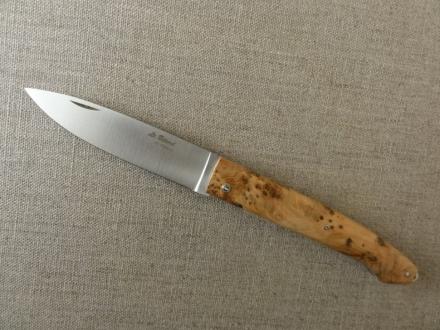 LE BITORD® Plein Manche genévrier 12c27 Coutelier David Ponson artisan ...